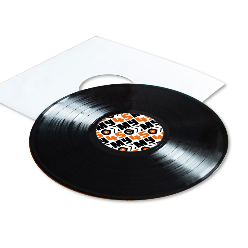 12" printed labels with 1 Pantone-Color